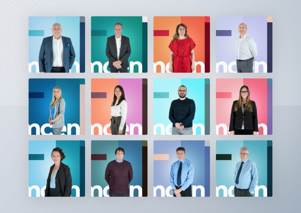 Comcen Brand Identity – Pentagon Design