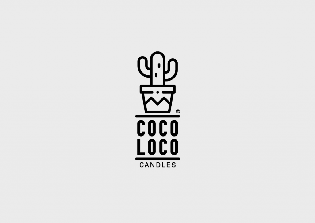 Coco Loco Candles Brand Identity - Pentagon Design