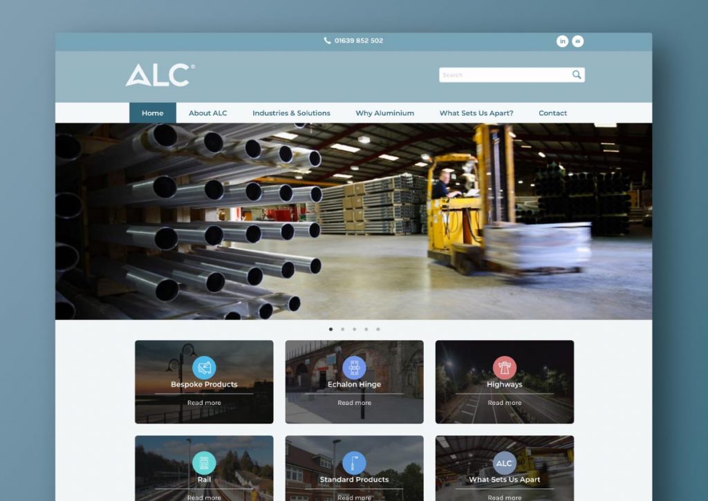 ALC Website - Pentagon Design